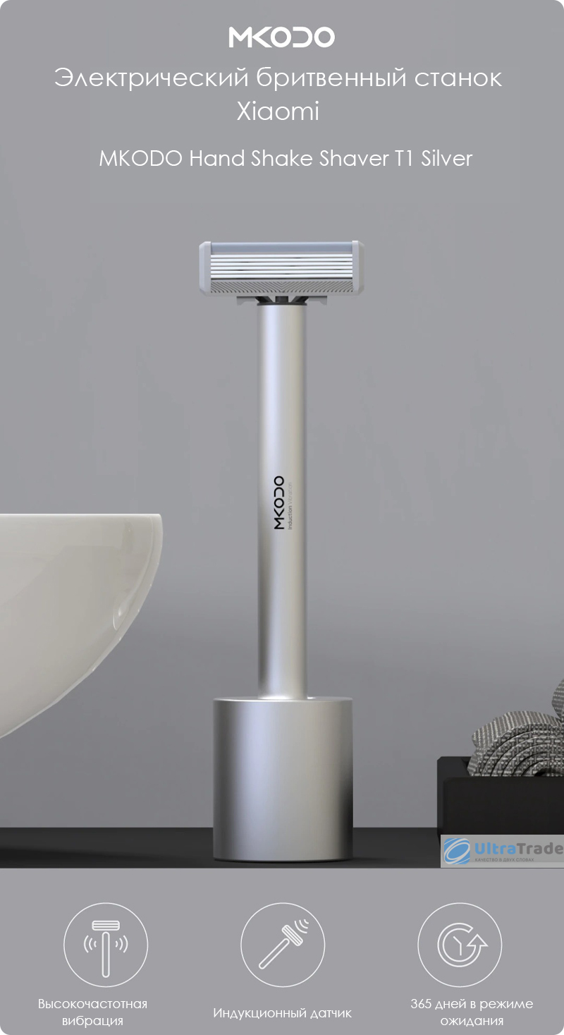 Электрический бритвенный станок Xiaomi MKODO Hand Shake Shaver T1 ...