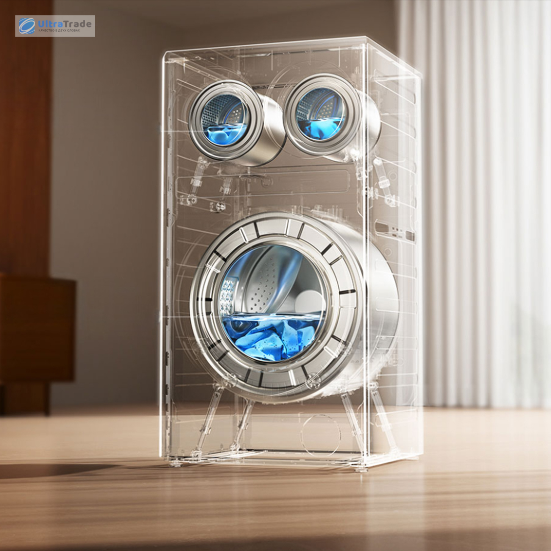 Умная стиральная машина с сушкой Xiaomi Mijia Three-Zone Washing ...